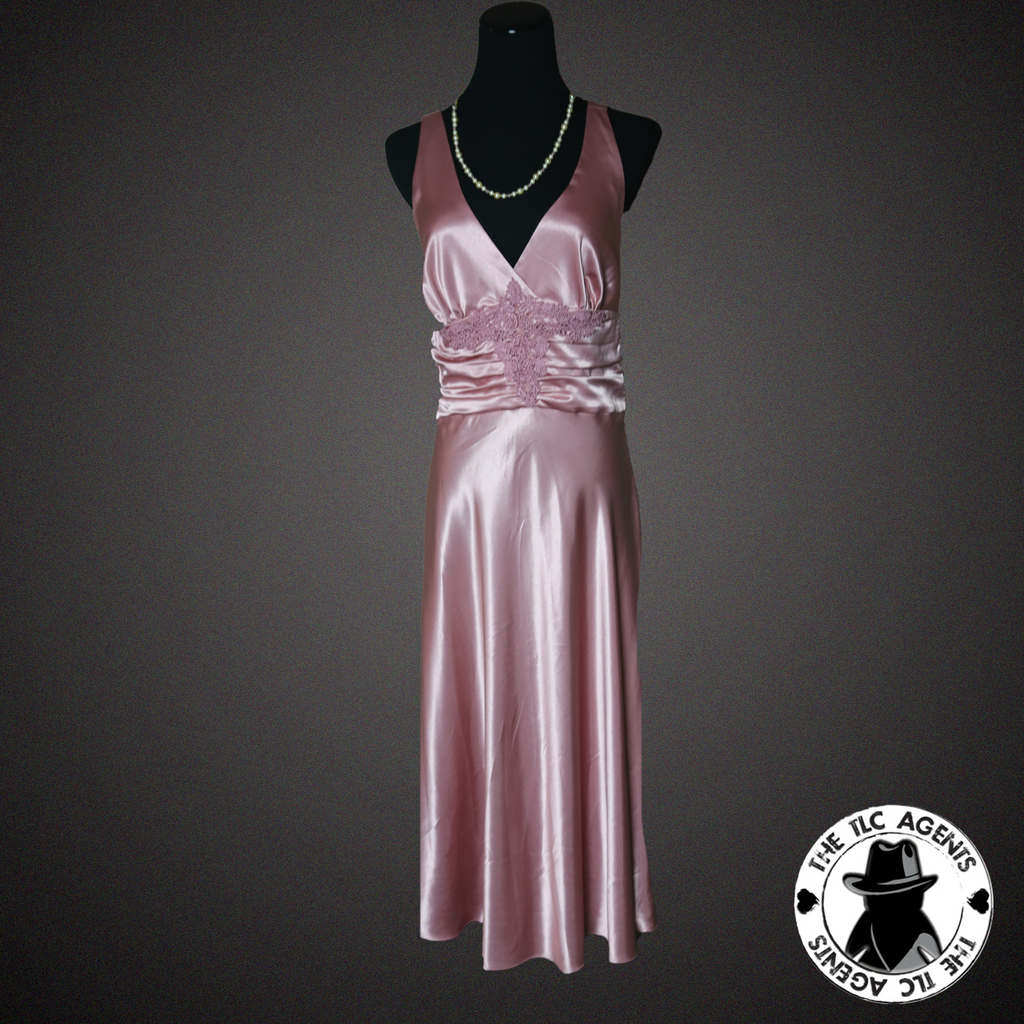 Vintage Pink Satin On Storenvy