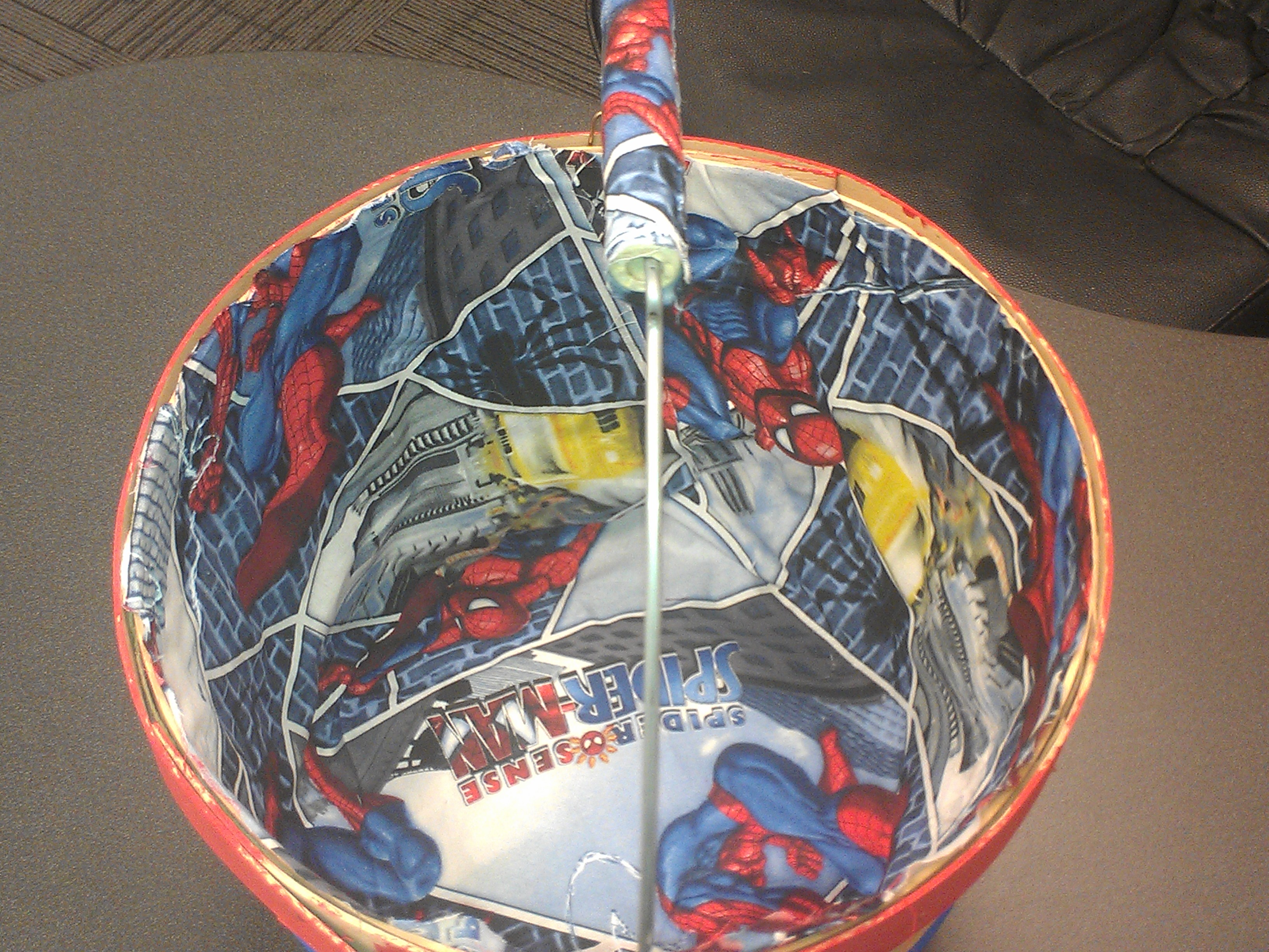 X-Large Spiderman Basket on Storenvy