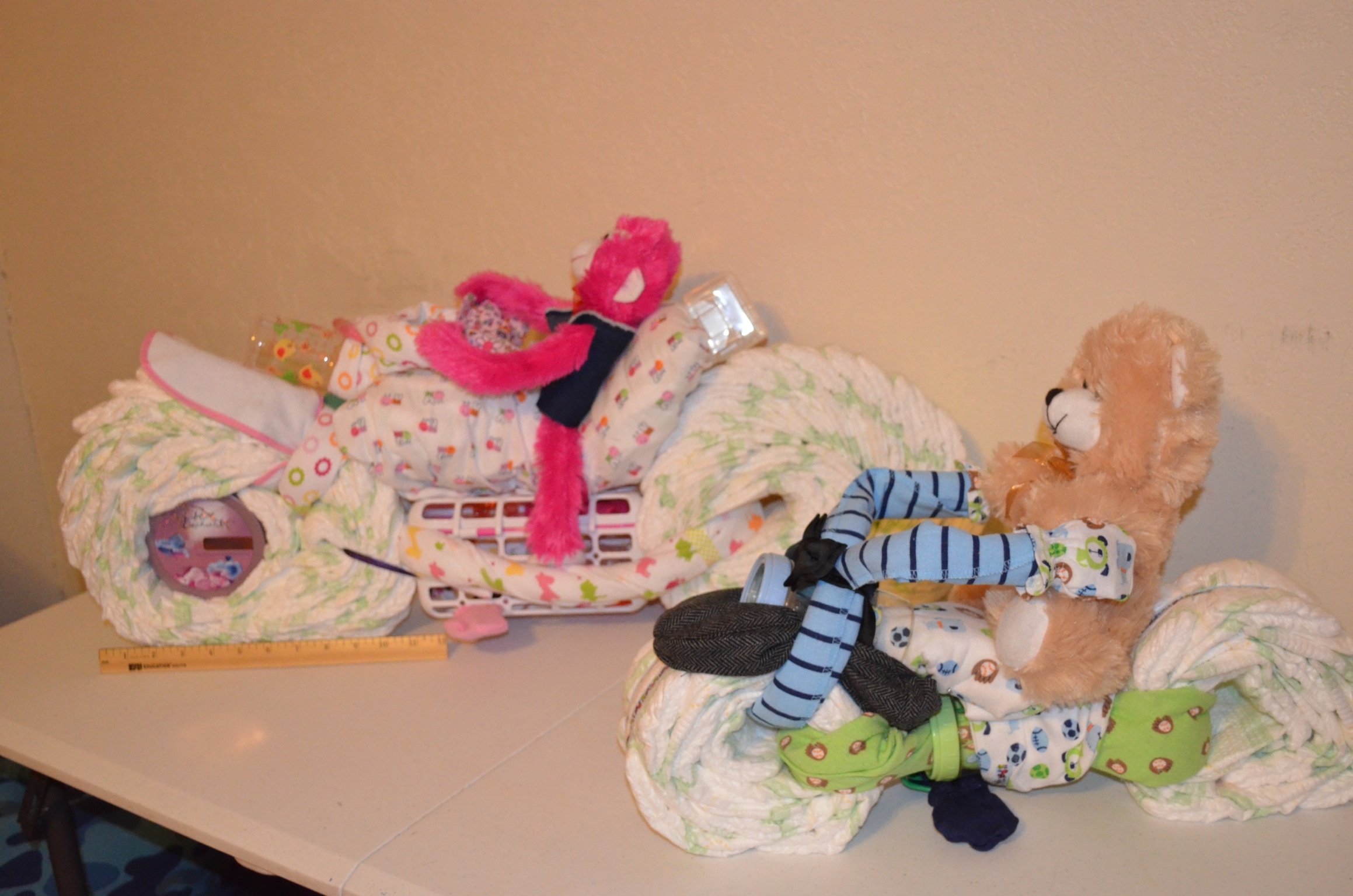 Motorcycle Diaper Cake Girl at Harry Brawner blog