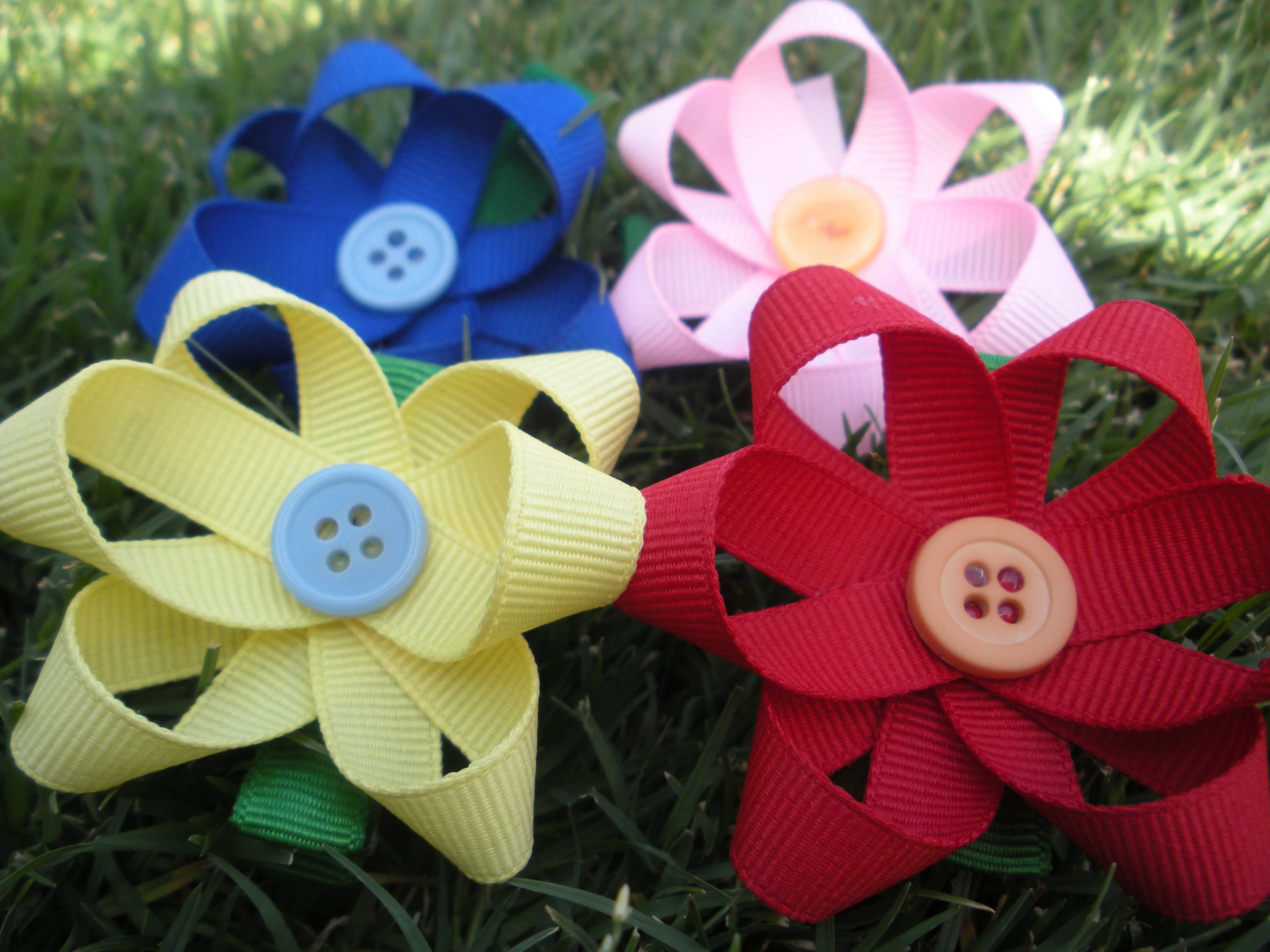Button flowers · Bownanza Utah · Online Store Powered by Storenvy