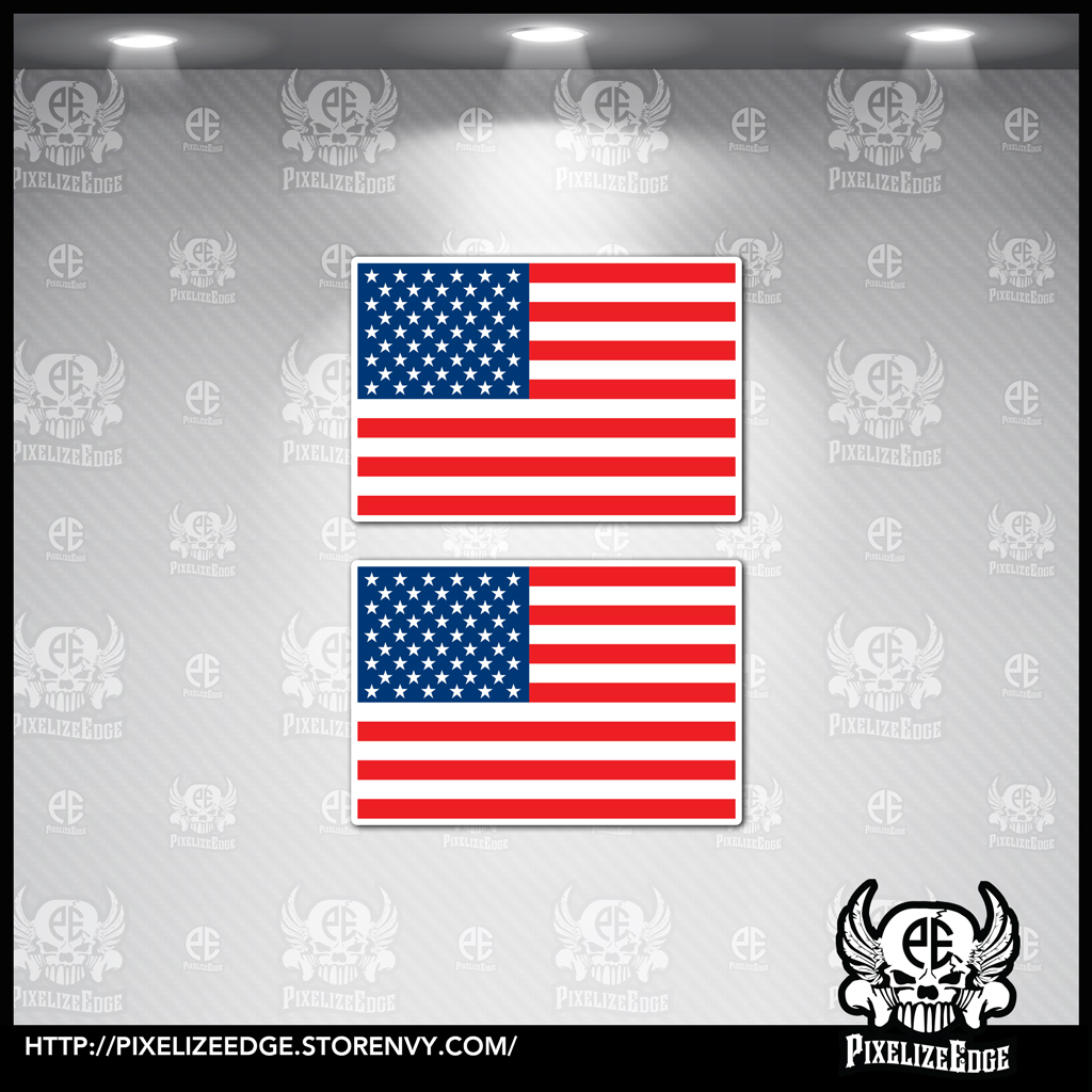 American Flag Decal Pair on Storenvy