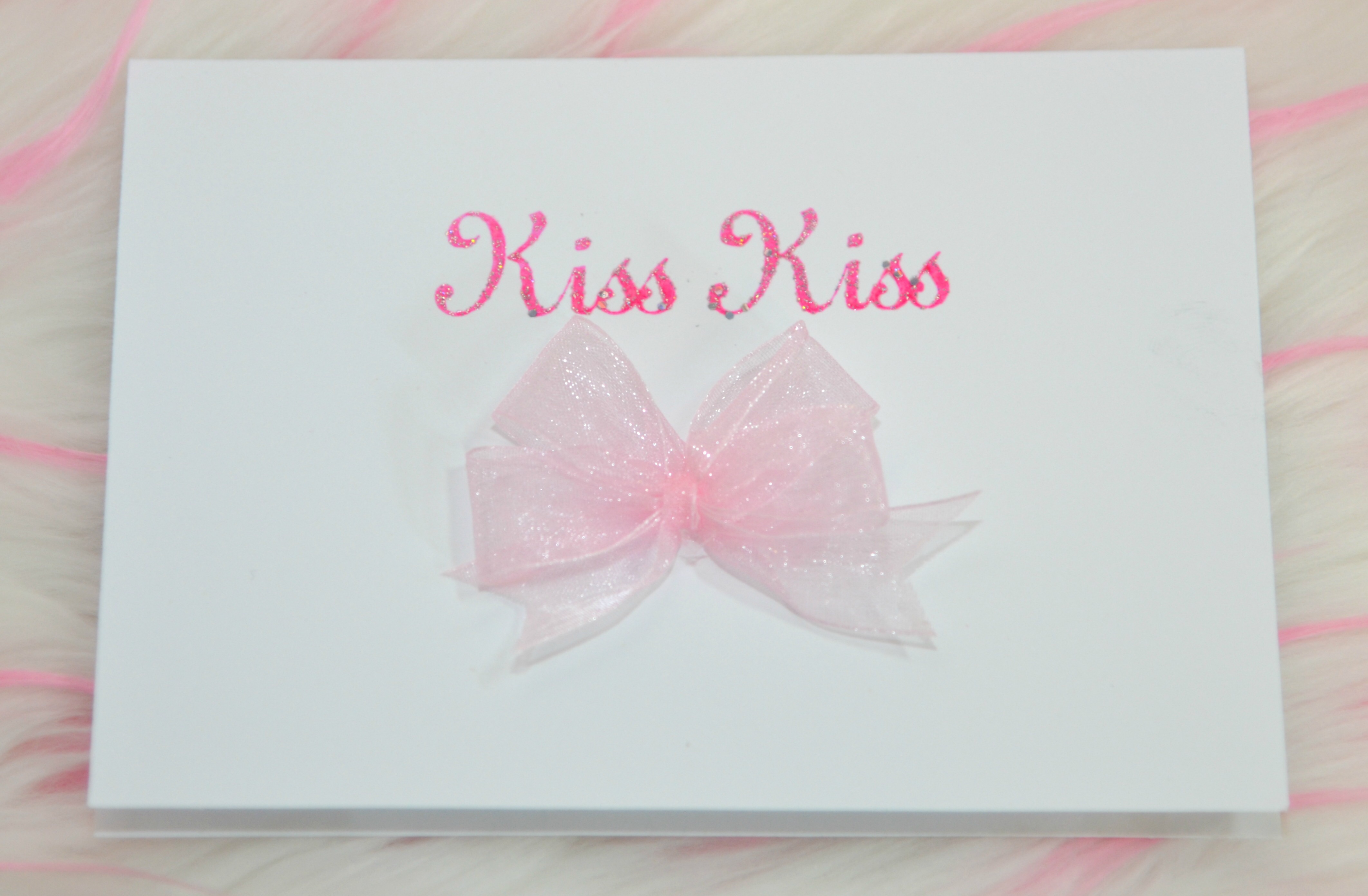 Kiss Kiss Note Cards on Storenvy