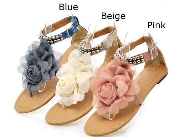 Fabulous Floral Sandals on Storenvy