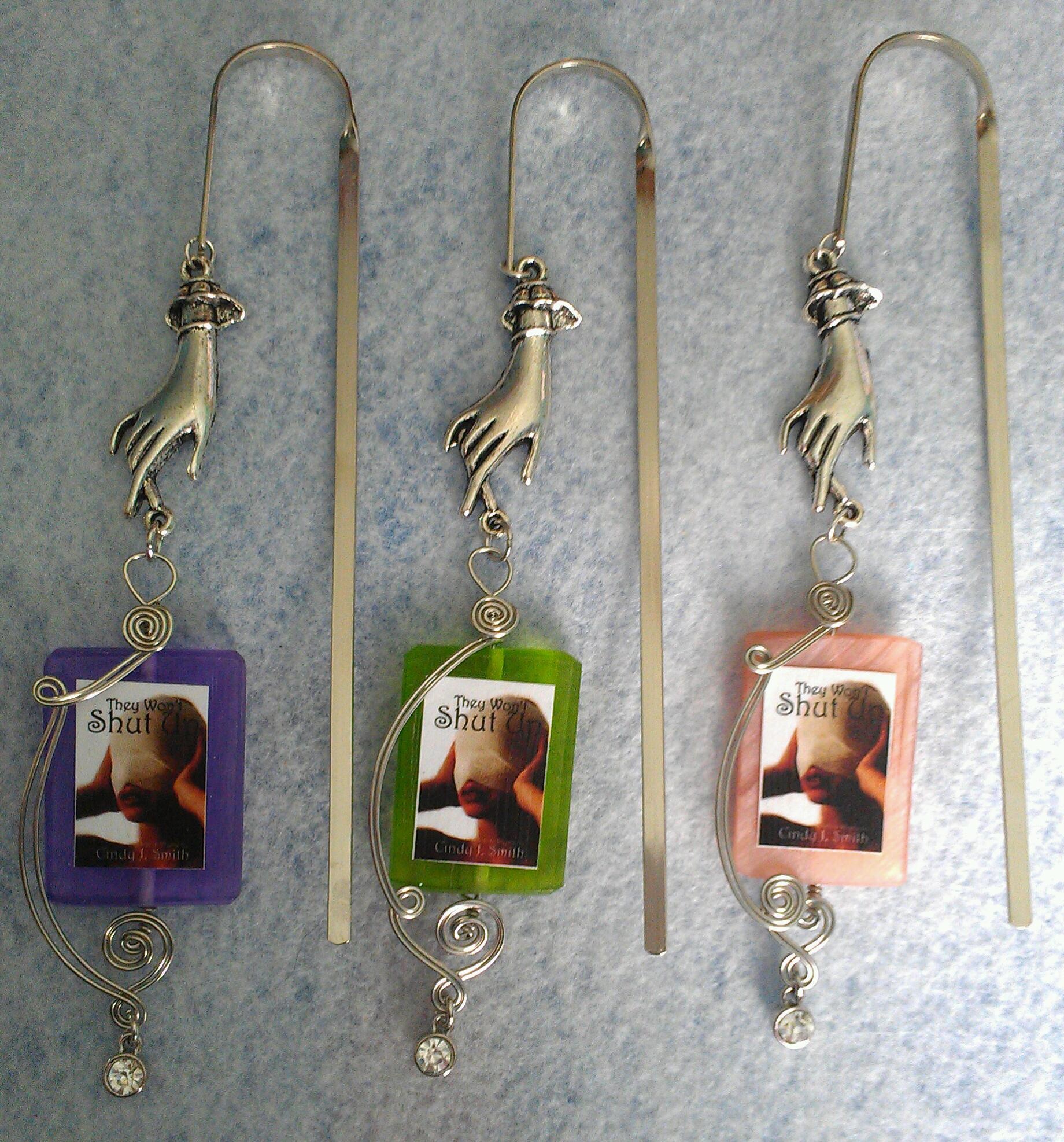 Author Swag Bookmark Collection on Storenvy