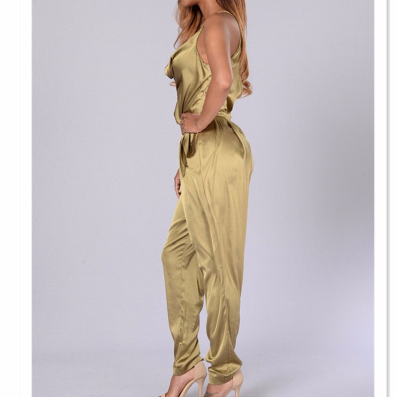 Elegant Satin Jumpsuit on Storenvy