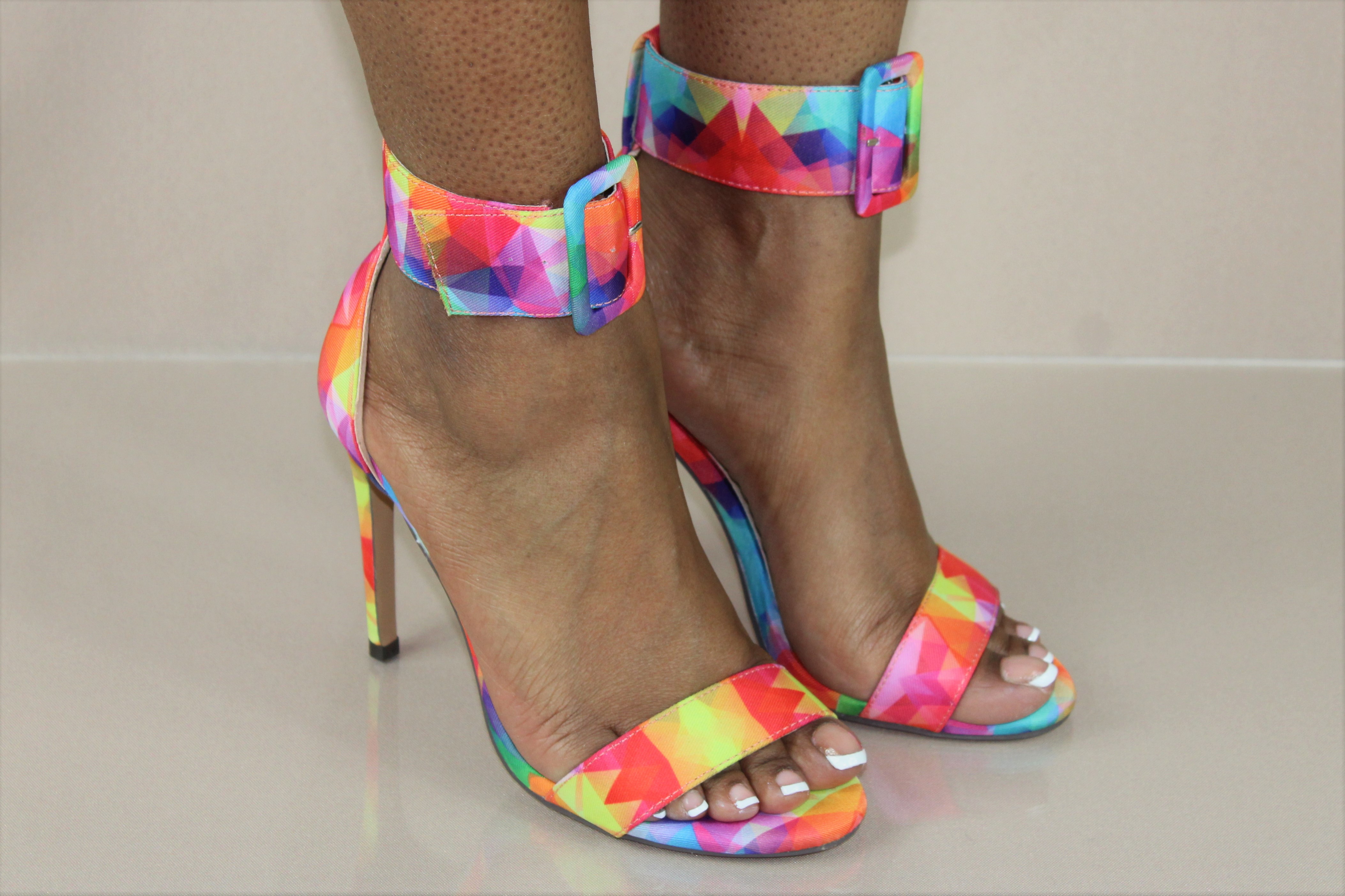 Golden Multi-Color Heel on Storenvy
