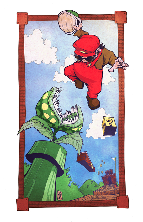 Super Mario - Print on Storenvy
