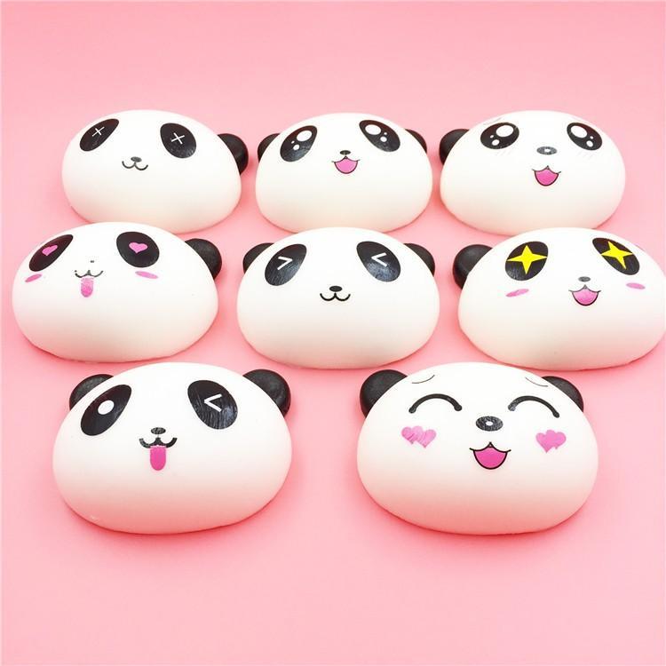 Panda Head Bun Squishyfun Squishies · Kawaii Squishy Shop · Online ...