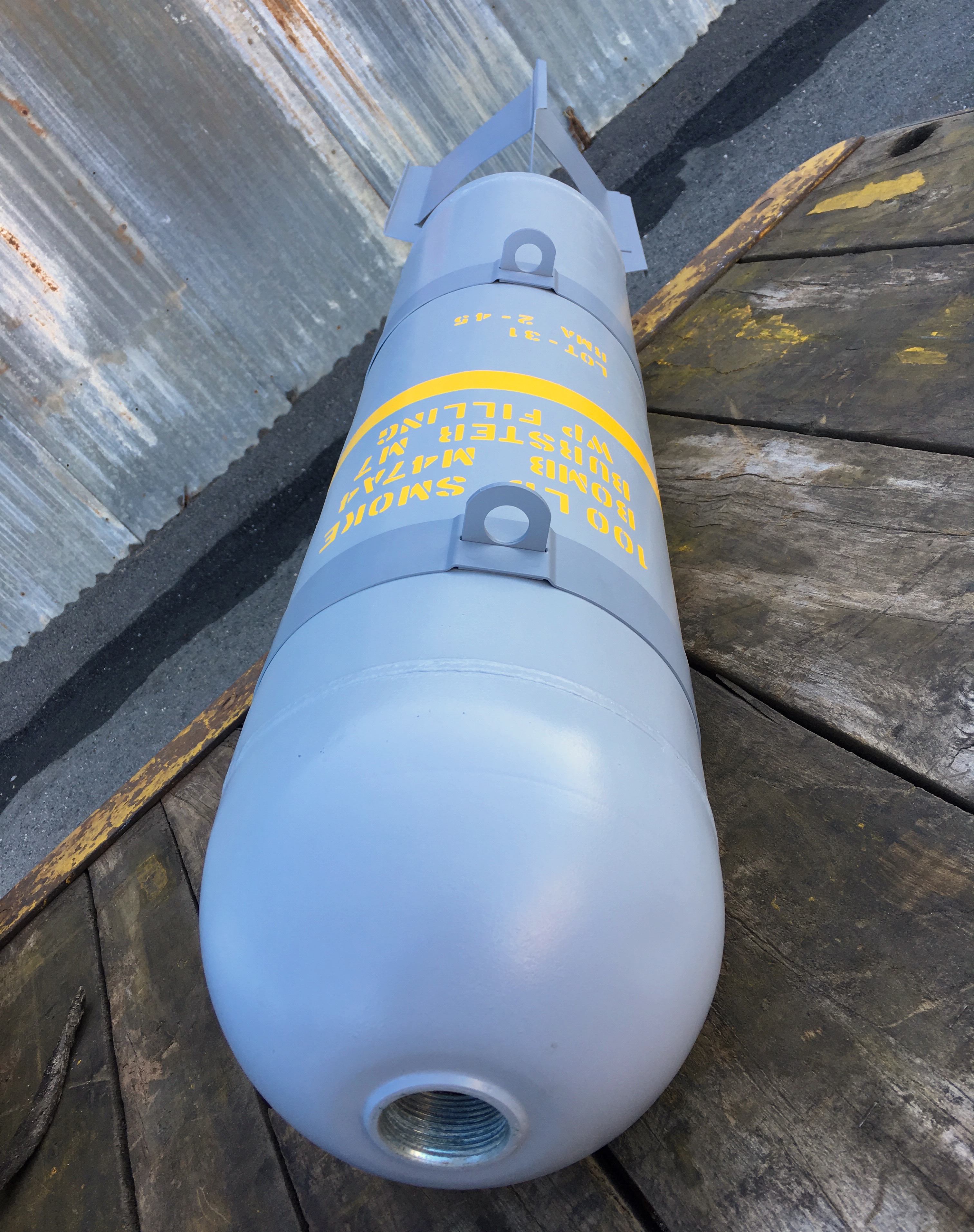 War Relic Replicas | AN-M47 100 LB CHEMICAL BOMB REPLICA - FINISHED ...