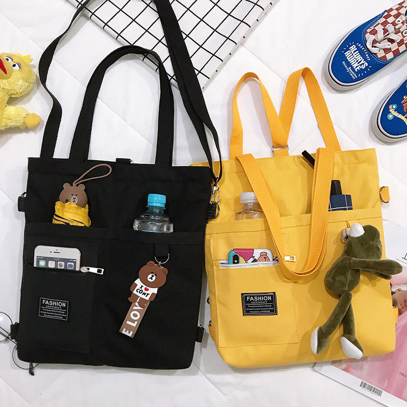 Harajuku Canvas Shoulder Bag on Storenvy