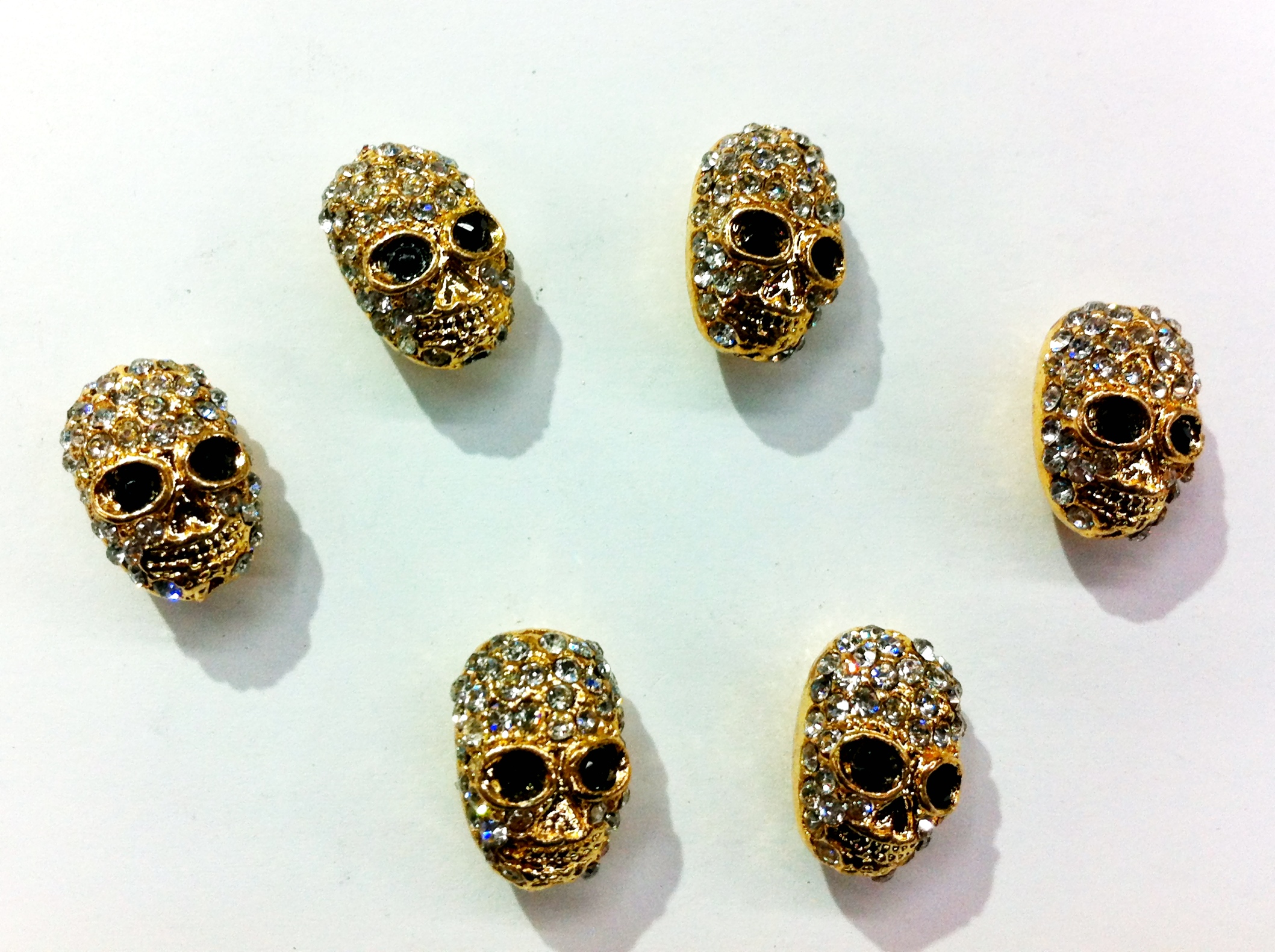 13mm Rhinestone Skull · BEADSHINES · Online Store Powered by Storenvy