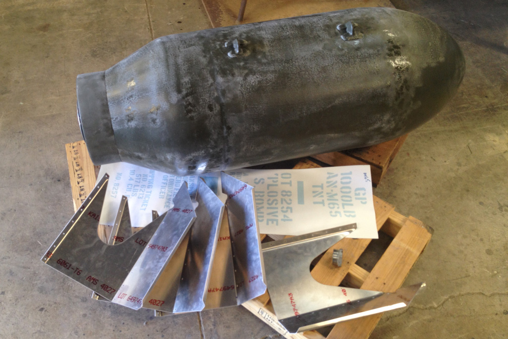 War Relic Replicas | AN-M65/ 44 1000lb GP Bomb Replica - Stage 2 KIT ...